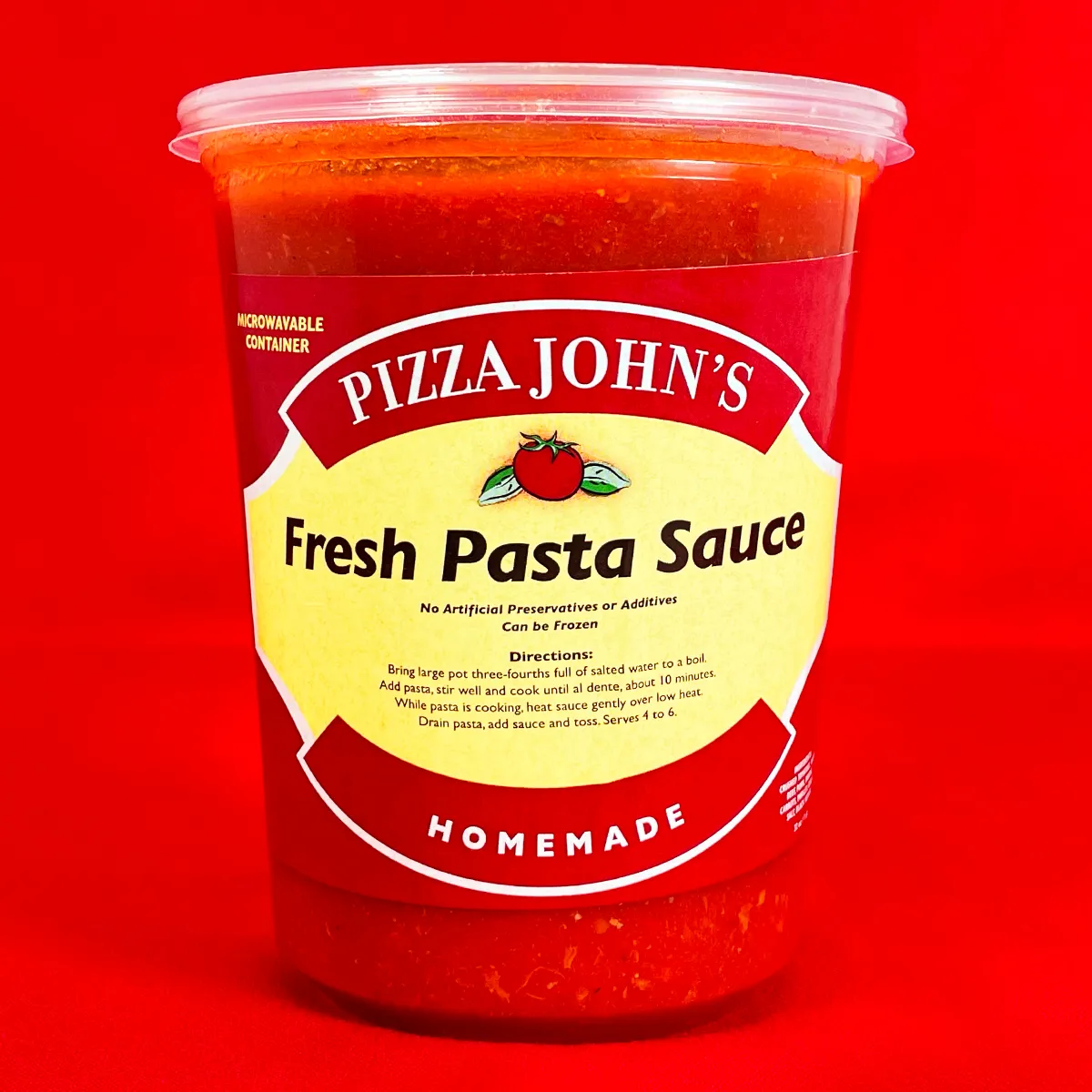 Homemade Pasta Sauce – Pizza Johns
